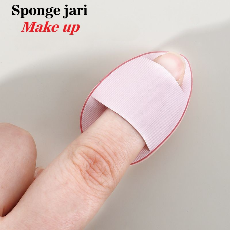 Jual Finger Sponge Puff Spons Jari Sponge Concealer/Foundation T04 ...
