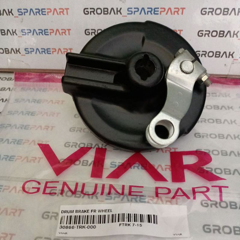 Jual Panel Rem Assy, Tutup Tromol Mini Trail Viar Cross X 70cc ...