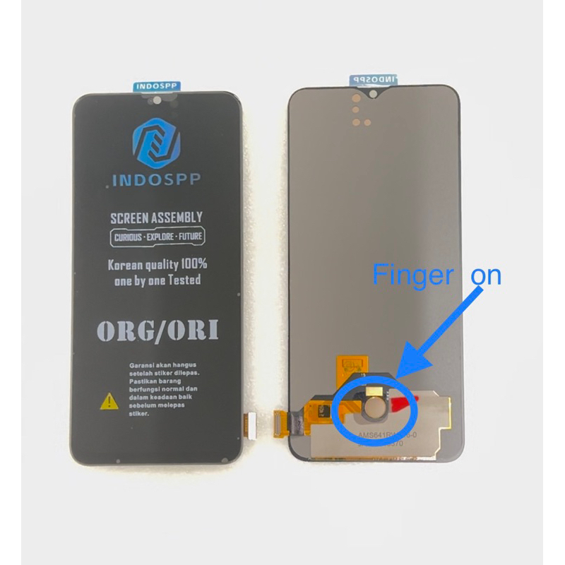 Jual heiston - lcd ts realme xt soft oled finger on original indospp ...