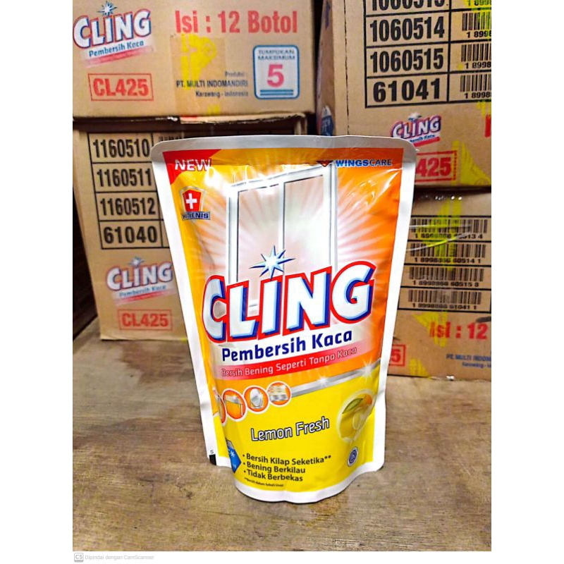 Jual Cling Pembersih kaca 425 ml | Shopee Indonesia