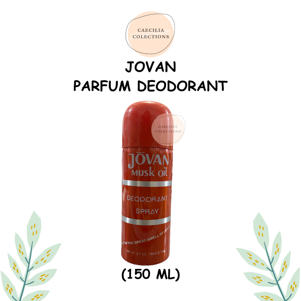 Jual CC PARFUM JOVAN MUSK OIL DEODORANT SPRAY 150ML | Shopee Indonesia