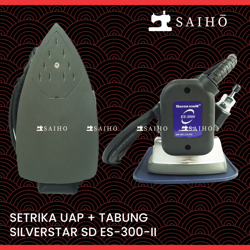 Jual Setrika Uap / Gosokan Uap Gravity Iron Silverstar SD ES-300-II ...