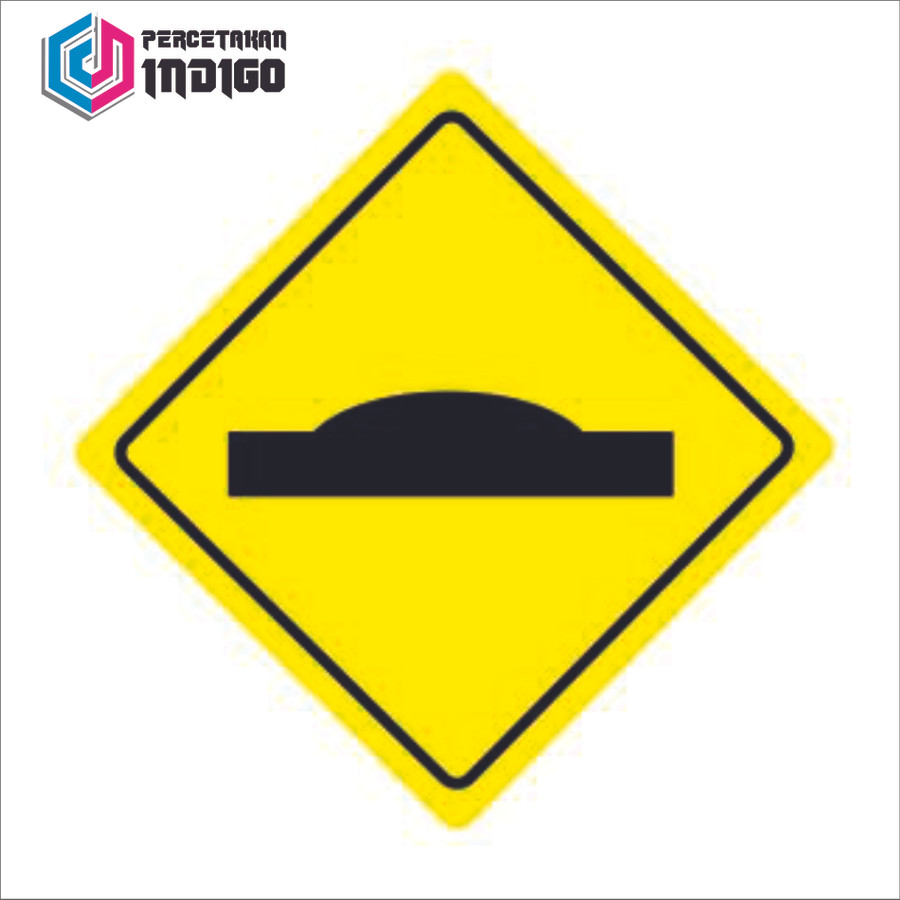 Jual plat alumunium rambu lalu lintas jalan cembung/jembatan cembung ...