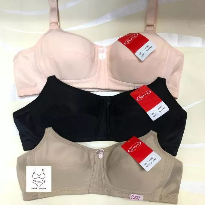 Jual PREMIUM Bra Sorex Halus Busa Tipis - Tanpa Kawat BH01001 / BH Busa ...