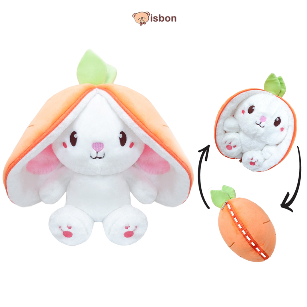 Jual ISTANA BONEKA Kelinci Telinga Panjang Carrot Bunny Flip Wortel ...