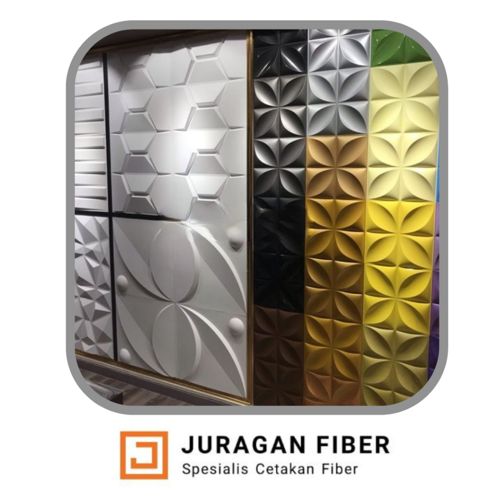 Jual CETAKAN VAKUM DINDING 3D PANEL JURAGAN FIBER UKURAN 30 X 30 CM ...