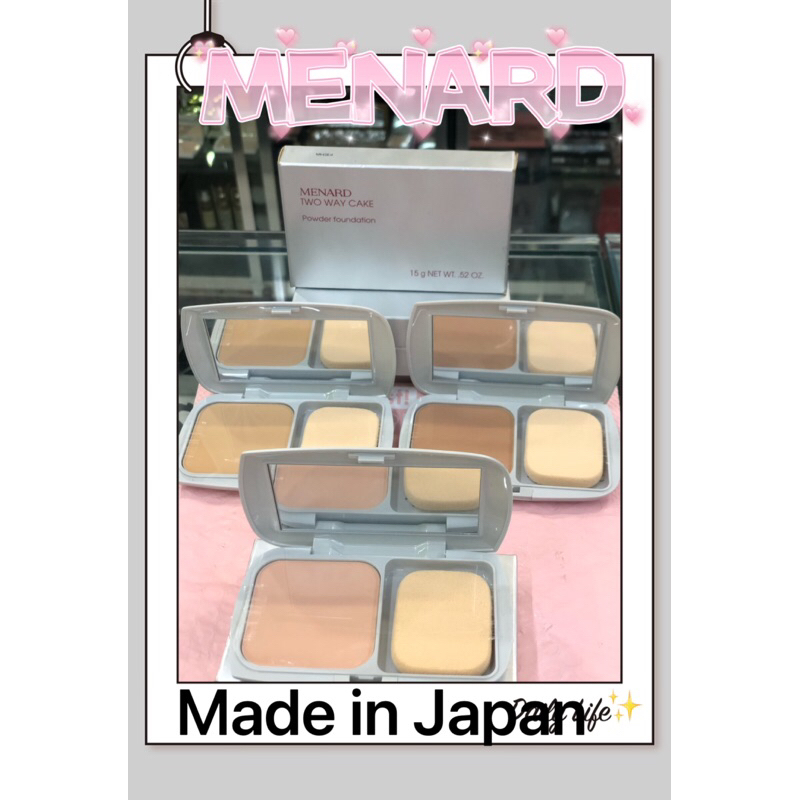 Jual menard two way cake | Shopee Indonesia