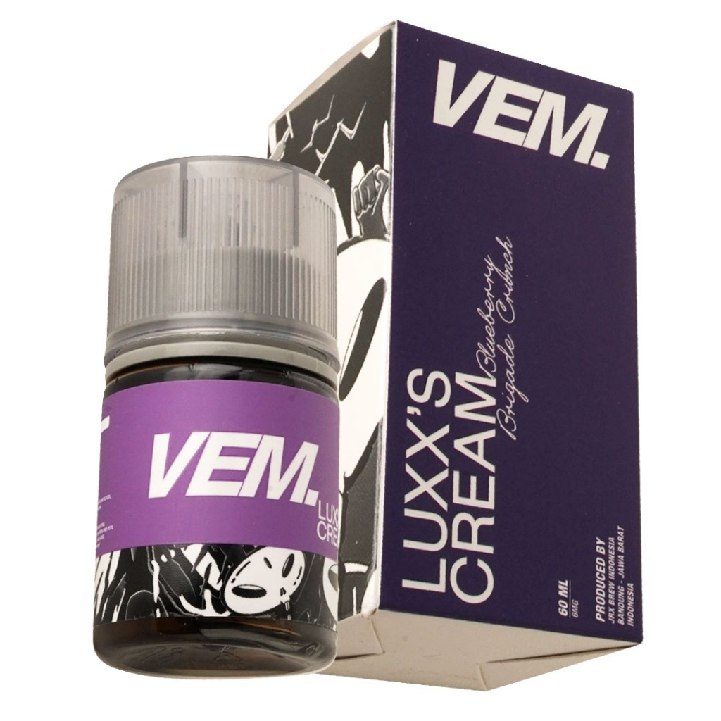 Jual Liquid Vape Vapor Luxx Luxxs Cream Blueberry 6MG 60ML By Luxxy X ...
