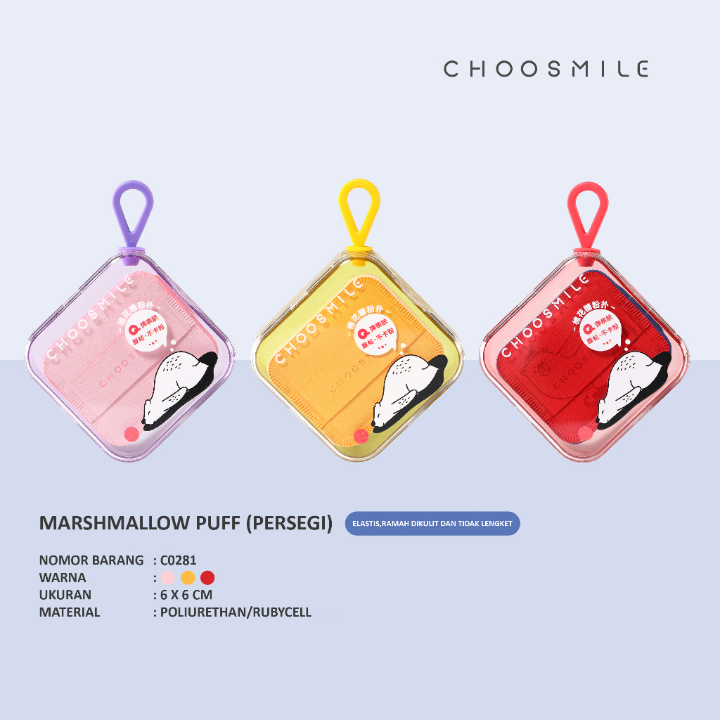 Jual Spons Makeup Spons Puff Spons Bedak Air Cushion Marshmallow Puff ...