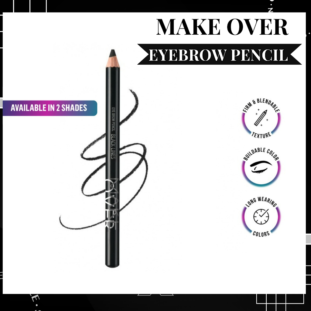 Jual Make Over Eyebrow Pencil 1.14 g / Eye Brow Pencil / Pensil Alis ...