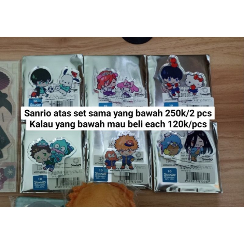 Jual Standee Chibi Sanrio Blue Lock Itoshi Nagi Barou Chigiri Kunigami ...
