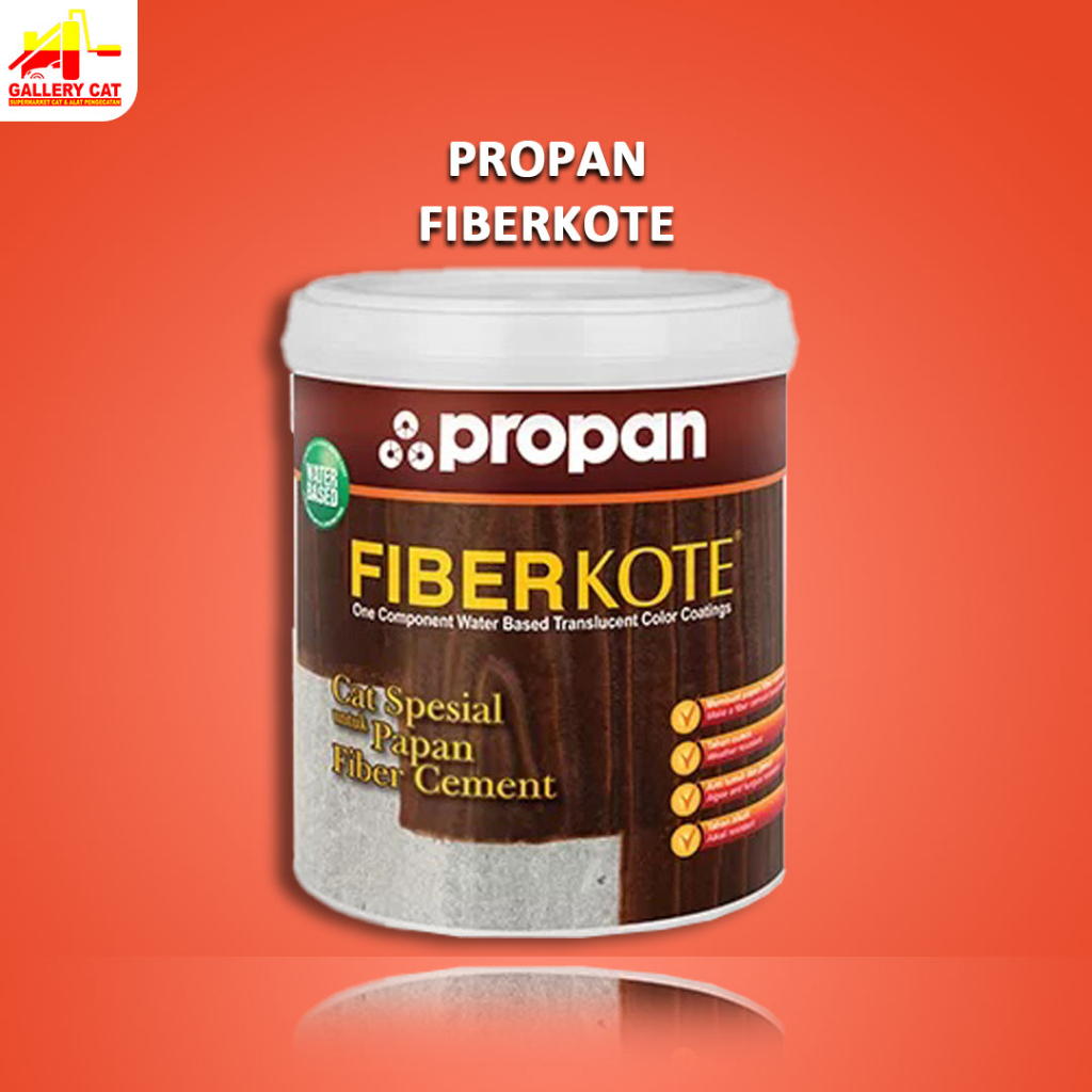 Jual Propan Fiberkote Cat Special untuk papan fiber cement 1L | Shopee ...