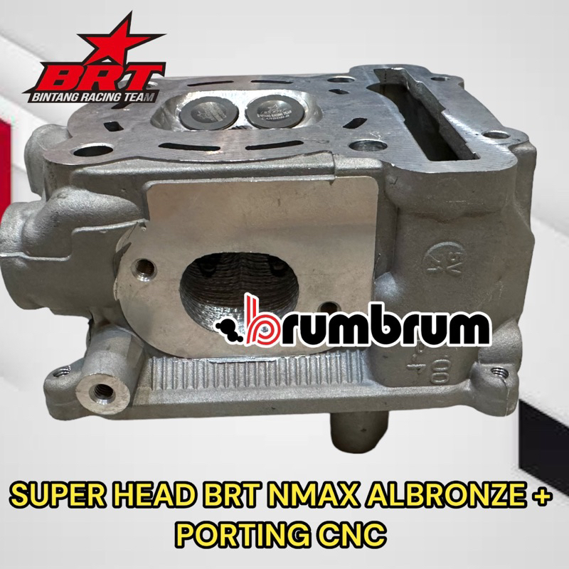 Jual SUPER HEAD BRT ALBRONZE PLUS PORTING CNC YAMAHA NMAX | Shopee ...