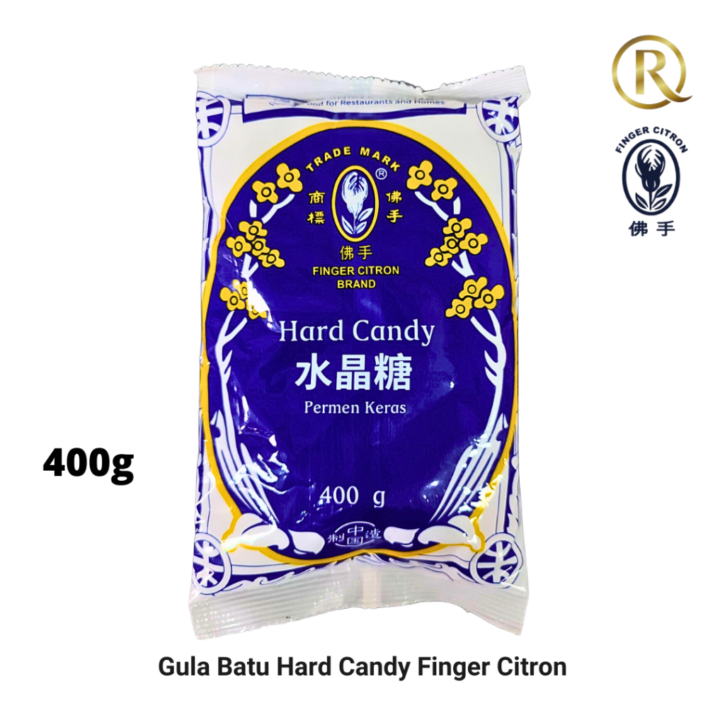 Jual Gula Batu Hard Candy Finger Citron Small Lump Sugar 400 Gram ...
