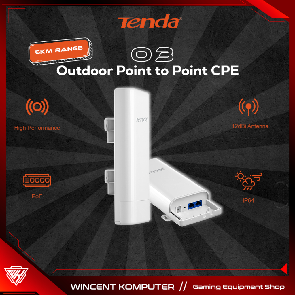 Jual Tenda CPE O3 03 CPE03 5Km Outdoor Point To Point CPEO3 CPE O3 CPE ...