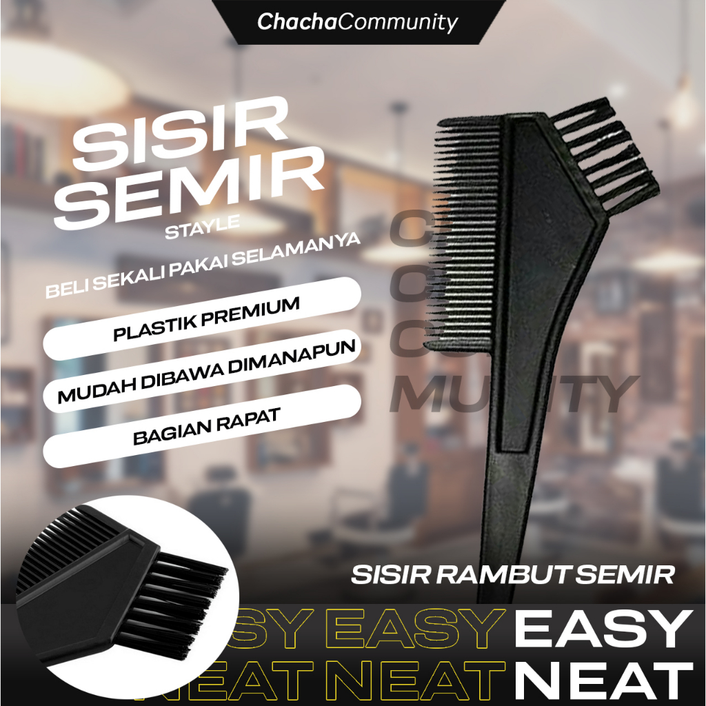 Jual SISIR SEMIR RAMBUT BESAR/SISIR CAT RAMBUT WARNA (1PCS) | Shopee ...