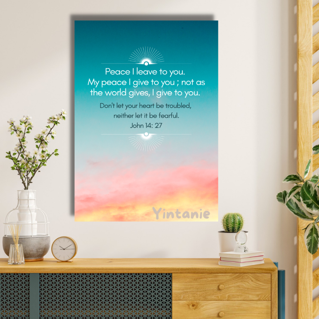 Jual Poster Rohani Kristen / Wall Decor kristiani / Kado Natal | Shopee ...