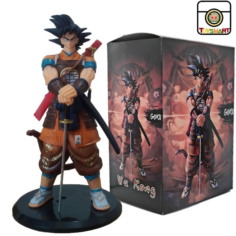 Jual Dragon Ball Samurai Son Goku Action Figure Katana Style Goku ...