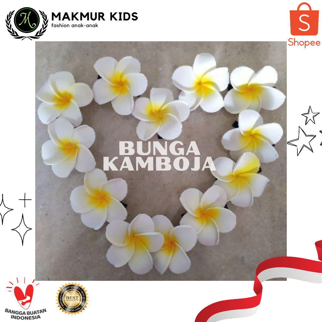 Jual Jepit rambut bunga kamboja khas adat bali tradisional daerah ...