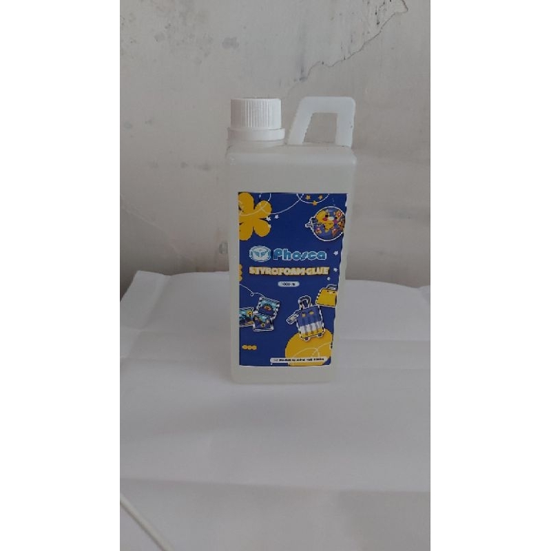 Jual lem gabus phosca lem styrofoam 1 liter | Shopee Indonesia