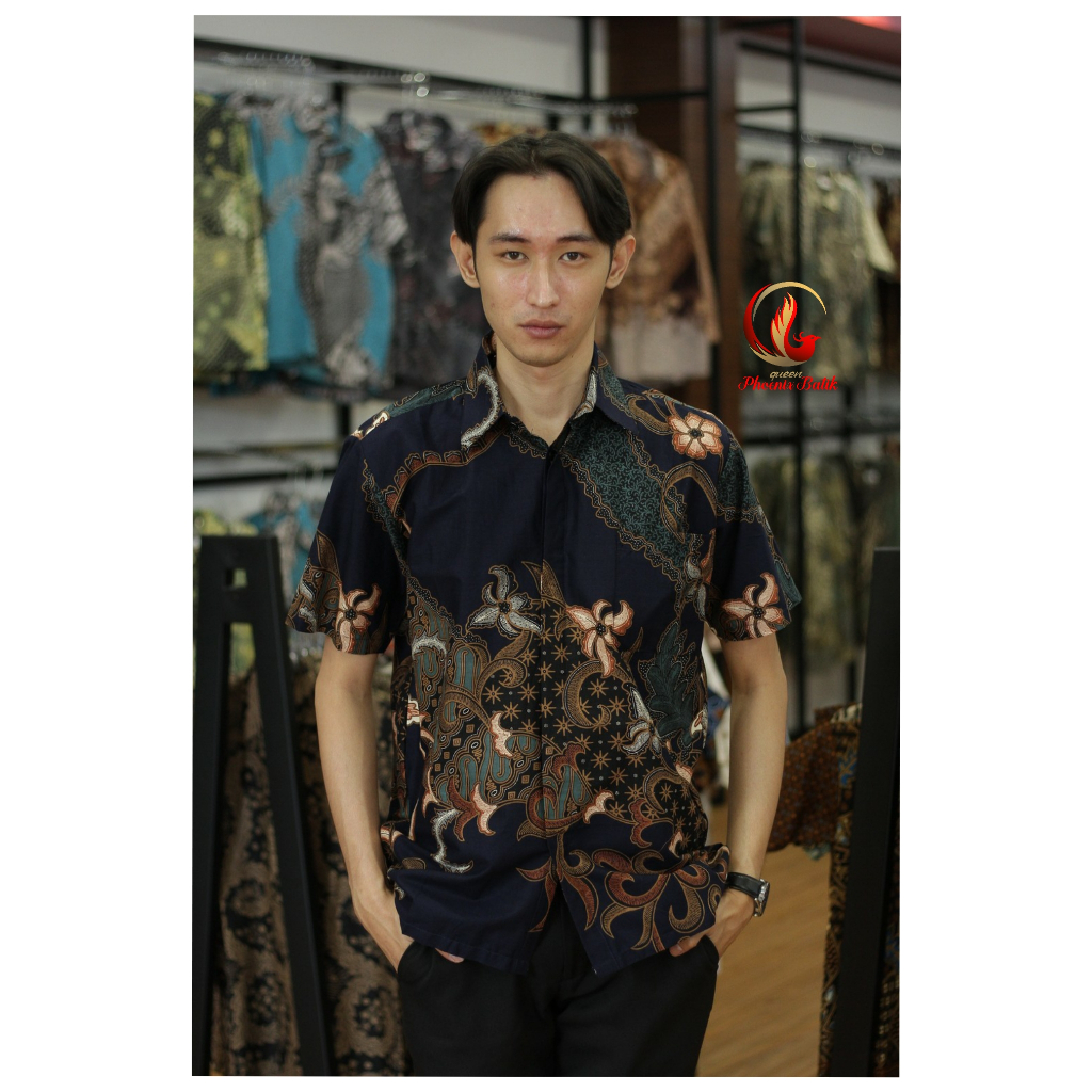 Jual Hem Pria Queen Phoenix Batik | Shopee Indonesia