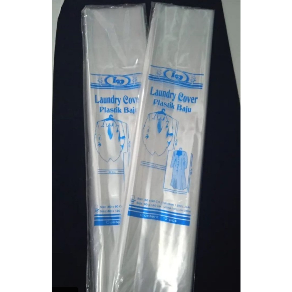 Jual PLASTIK BAJU GANTUNG LAUNDRY @12 LEMBAR | Shopee Indonesia