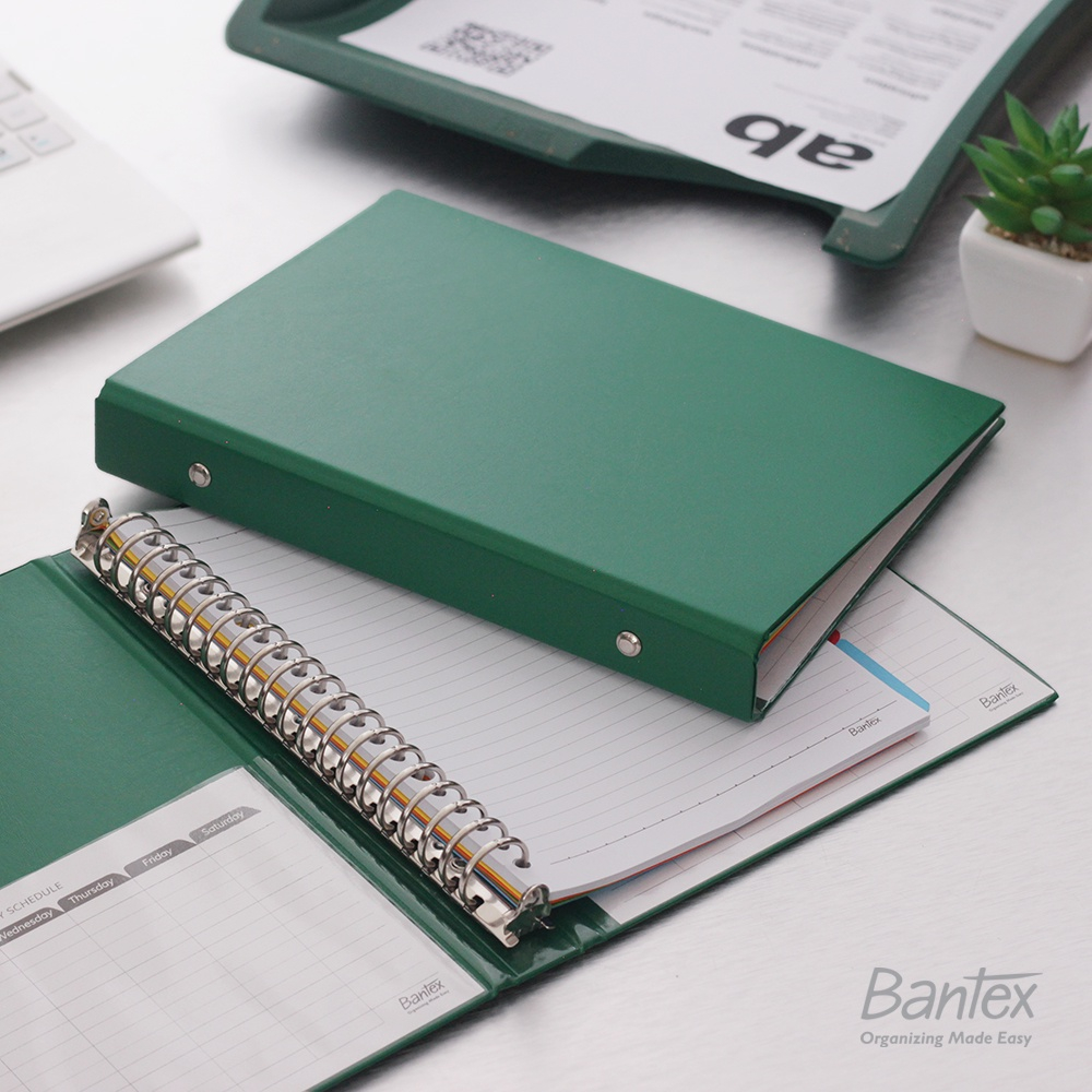 Jual BANTEX Binder Note Multi Ring 20 Hole / Buku Loose Leaf A5 ...
