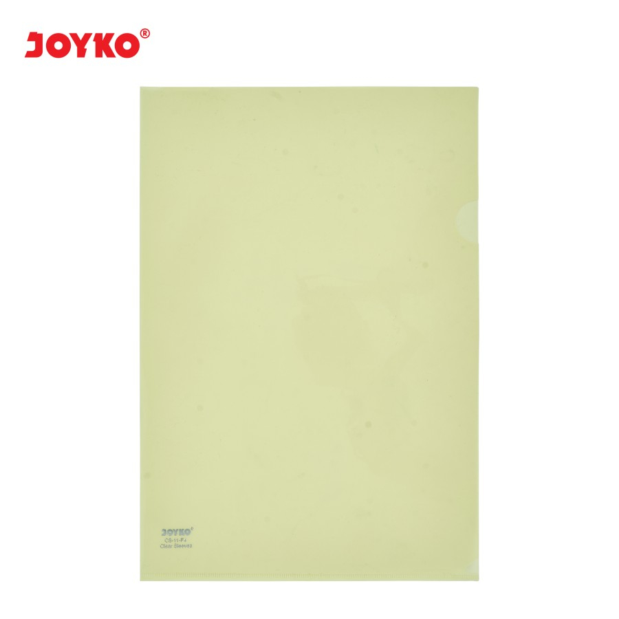 Jual Map L Plastik Bening Clear Sleeves Joyko CS-11-F4 Pastel Color ...