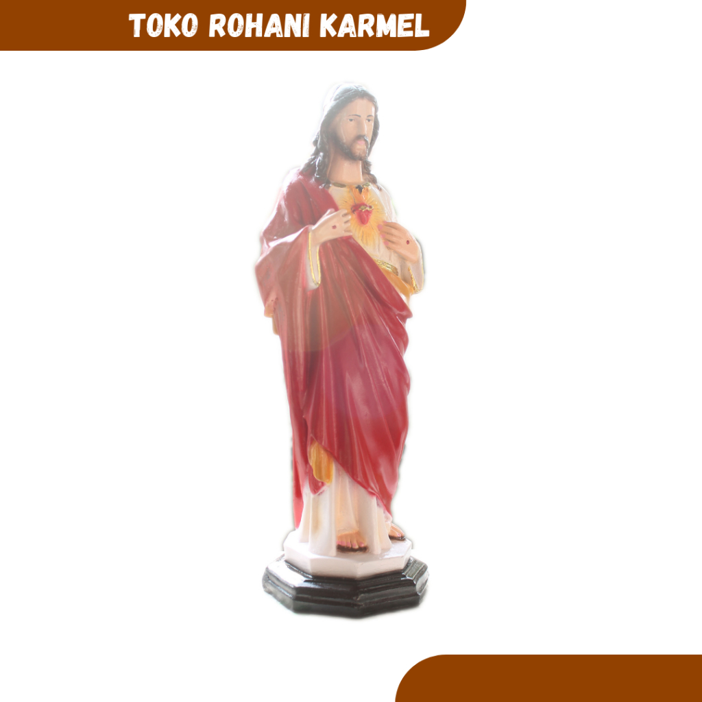 Jual PATUNG YESUS 40 CM/PATUNG HATI KUDUS YESUS/ PATUNG TUHAN YESUS/PATUNG KATOLIK/PATUNG BESAR ...