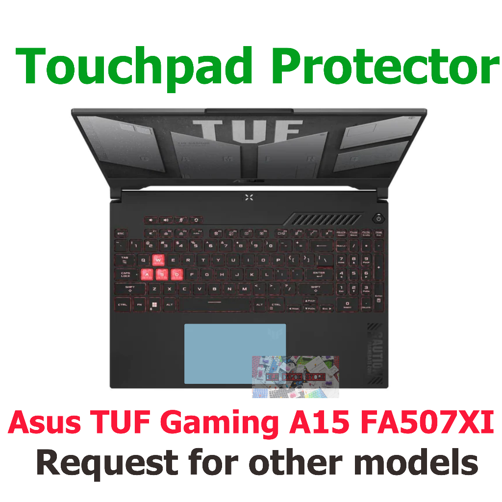 Jual Touchpad Trackpad Protector Asus TUF Gaming A15 FA507XI | Shopee ...