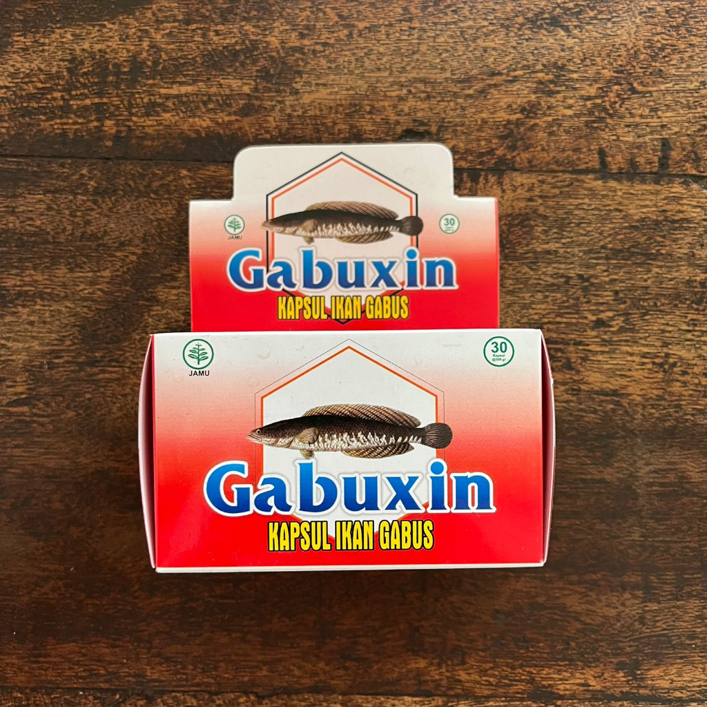 Jual Gabuxin Kapsul Ikan Gabus Isi 30 Kapsul | Shopee Indonesia