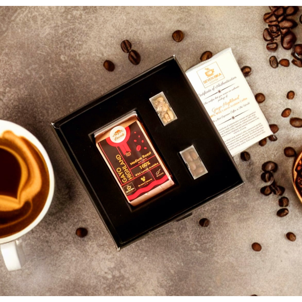 Jual Pure Wild Luwak Gayo Highland Arabica 100 gr (Bean/Ground ...