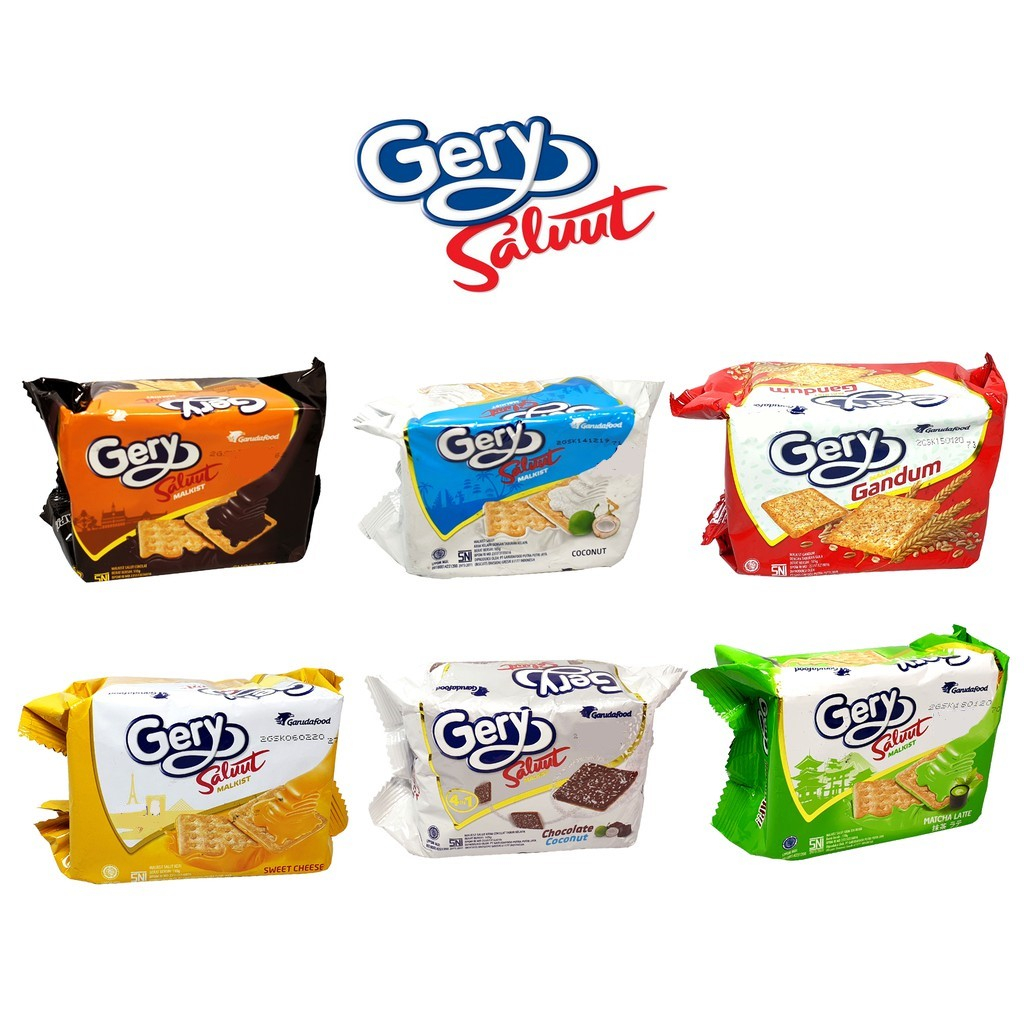 Jual Gery Saluut Malkist 100gr All Varian | Shopee Indonesia