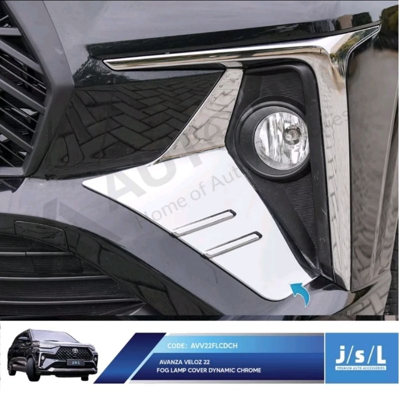 Jual ALL NEW VELOZ 2022 2023 2024 GARNISH FOGLAMP RING FOGLAMP FOG LAMP ...