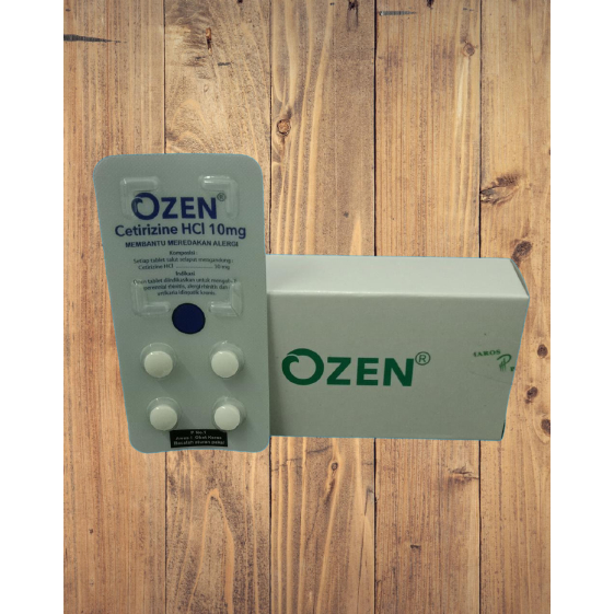 Jual OZEN 10MG TABLET PER STRIP ISI 4 TABLET | Shopee Indonesia