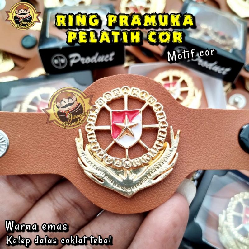 Jual RING PRAMUKA PELATIH COR EKSLUSIF ( KALEP )( PRAMUKA ) | Shopee ...