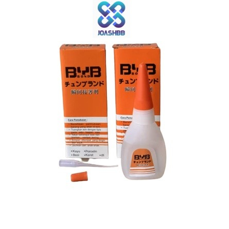Jual LEM BYB BOND/ LEM KOREA / LEM TETES / POWER GLUE CYANOACRYLATE ...