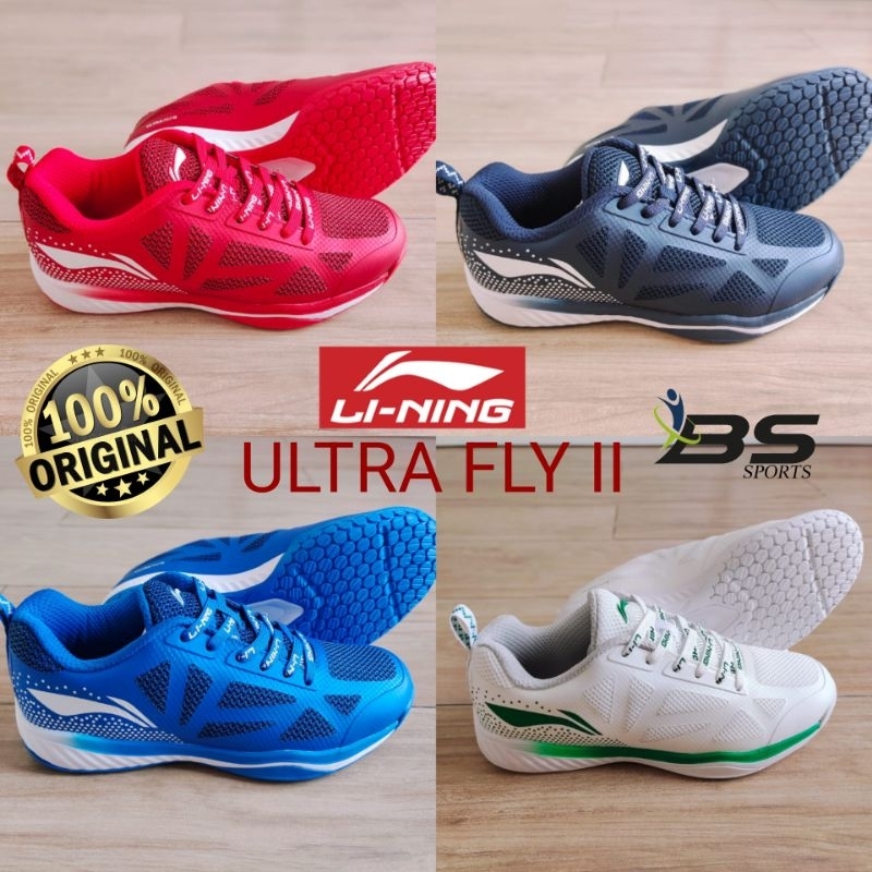 Jual SEPATU BADMINTON LINING ULTRA FLY 2 ULTRA FLY II ORIGINAL | Shopee ...