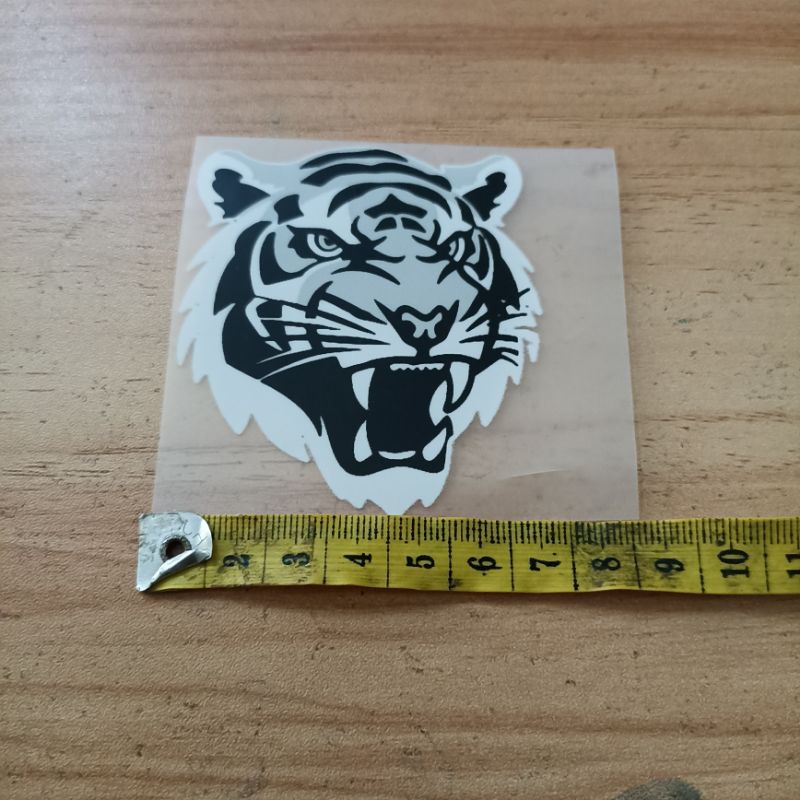 Jual logo kepala macan / harimau print dtf | Shopee Indonesia