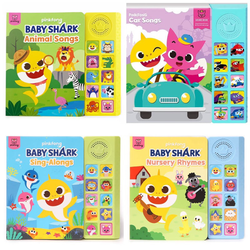 Jual Pinkfong Baby Shark Sound Book Sing Along Nursery Rhymes Animal ...
