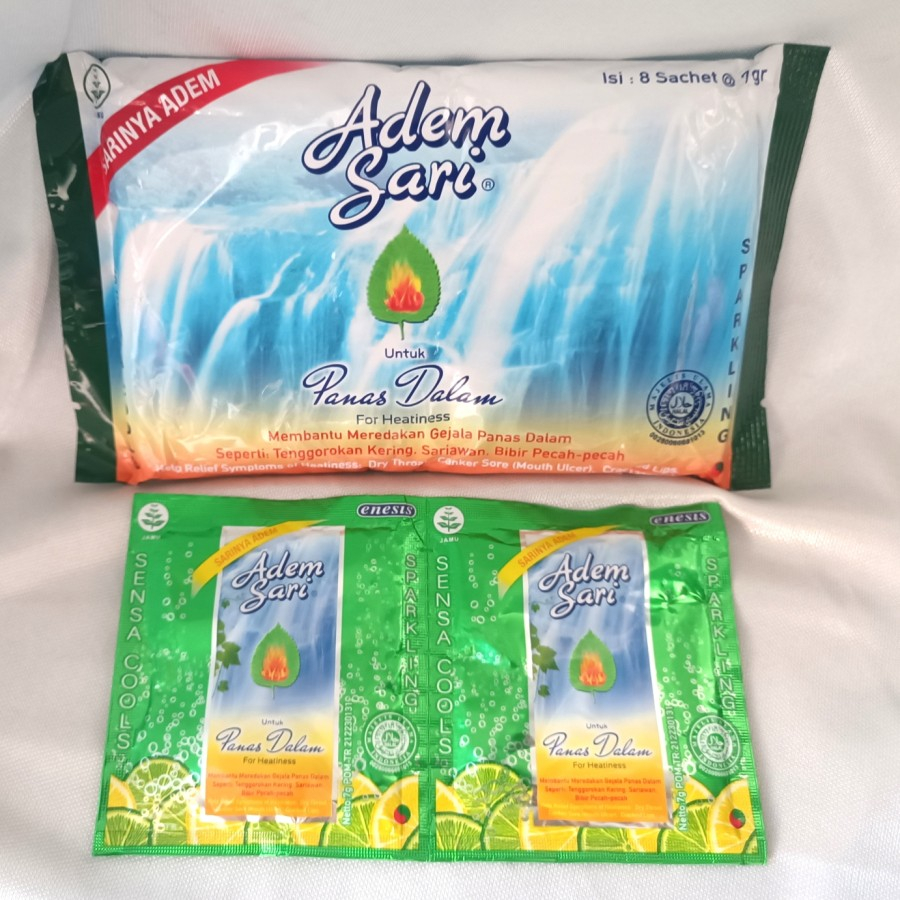 Jual Adem Sari isi 8 sachet - Pereda Panas Dalam | Shopee Indonesia