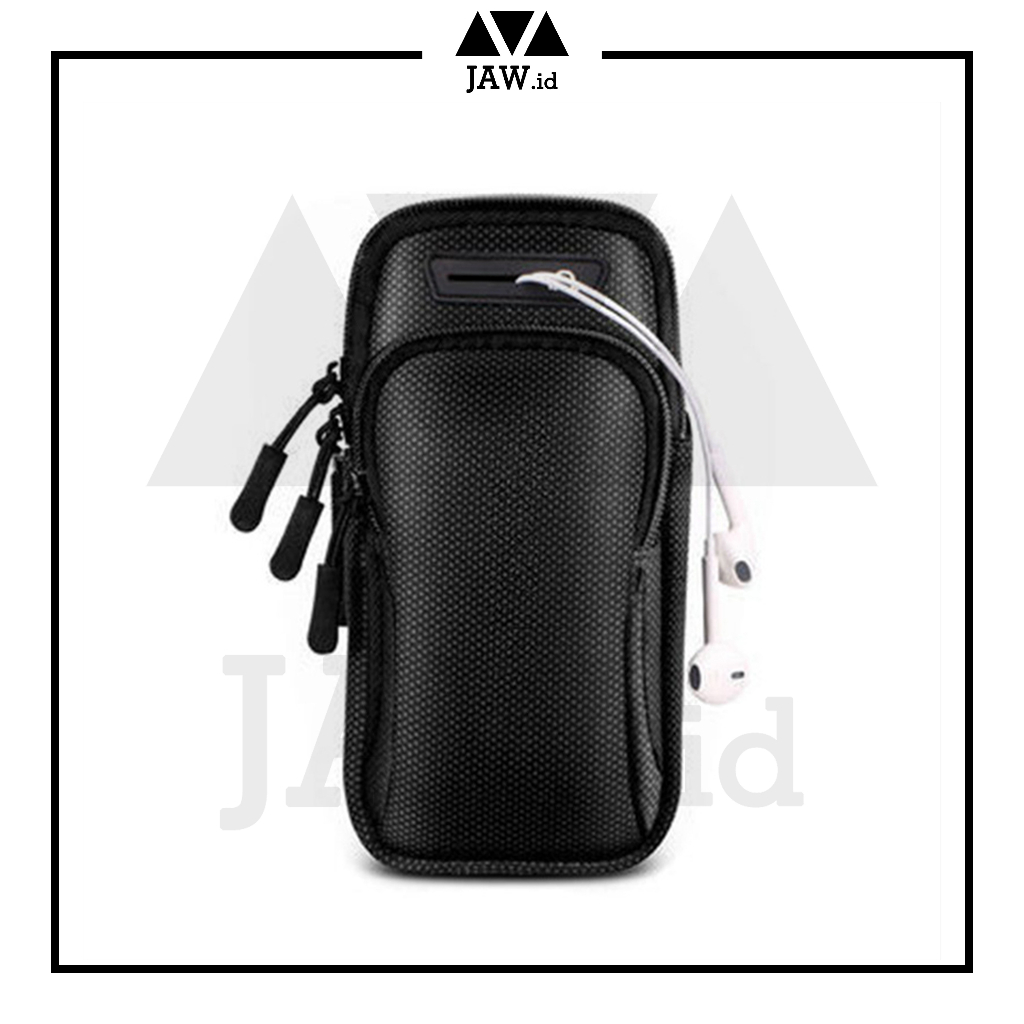 Jual Tas Lengan Jogging / Tas HP Sepeda / Armband Olahraga Waterproof ...