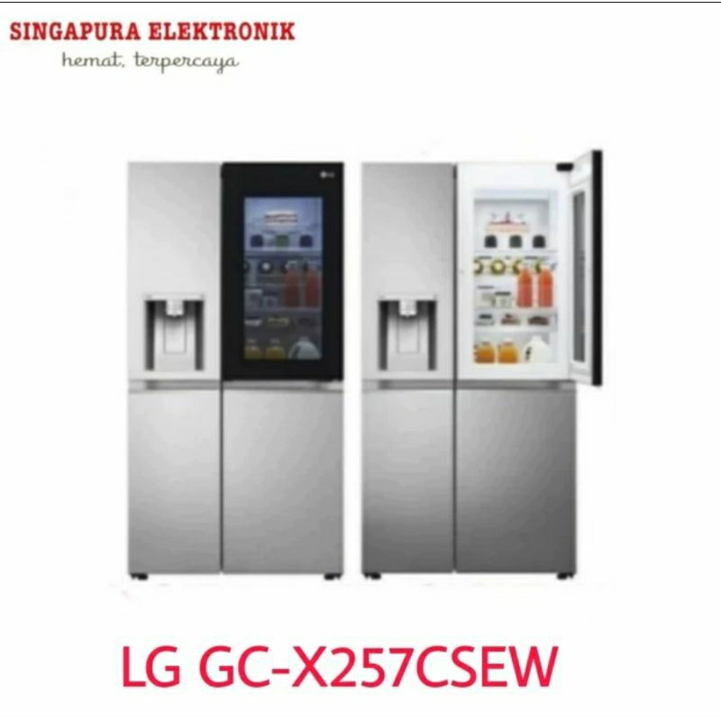 Jual LG Kulkas Side by Side GC-X257CSEW | Shopee Indonesia