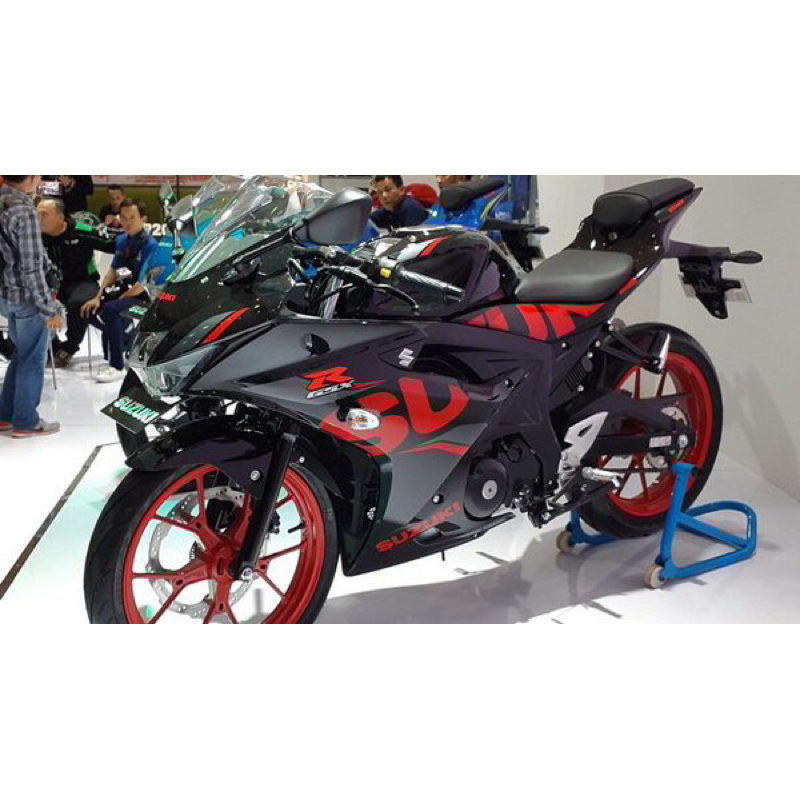 Jual Striping Set Original Suzuki GSX R 150 Hitam Glossy 2018 | Shopee ...