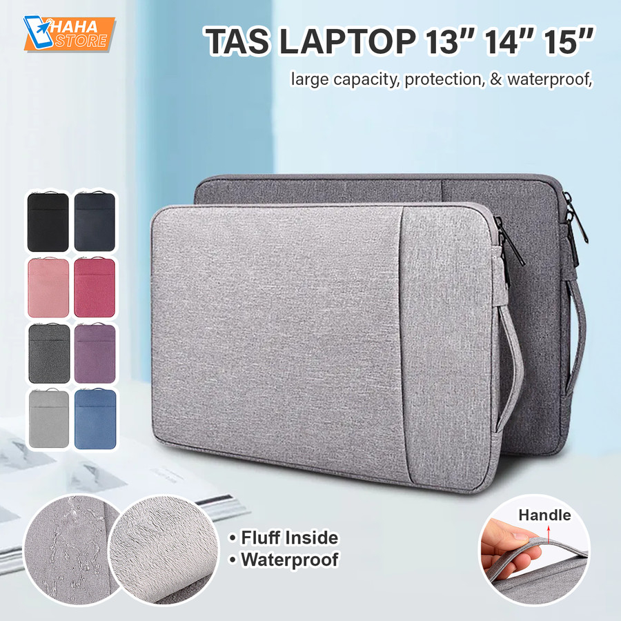 Jual Asus ZenBook 13 14 15 inch Tas Laptop Kerja Sleeve HandBag Soft ...