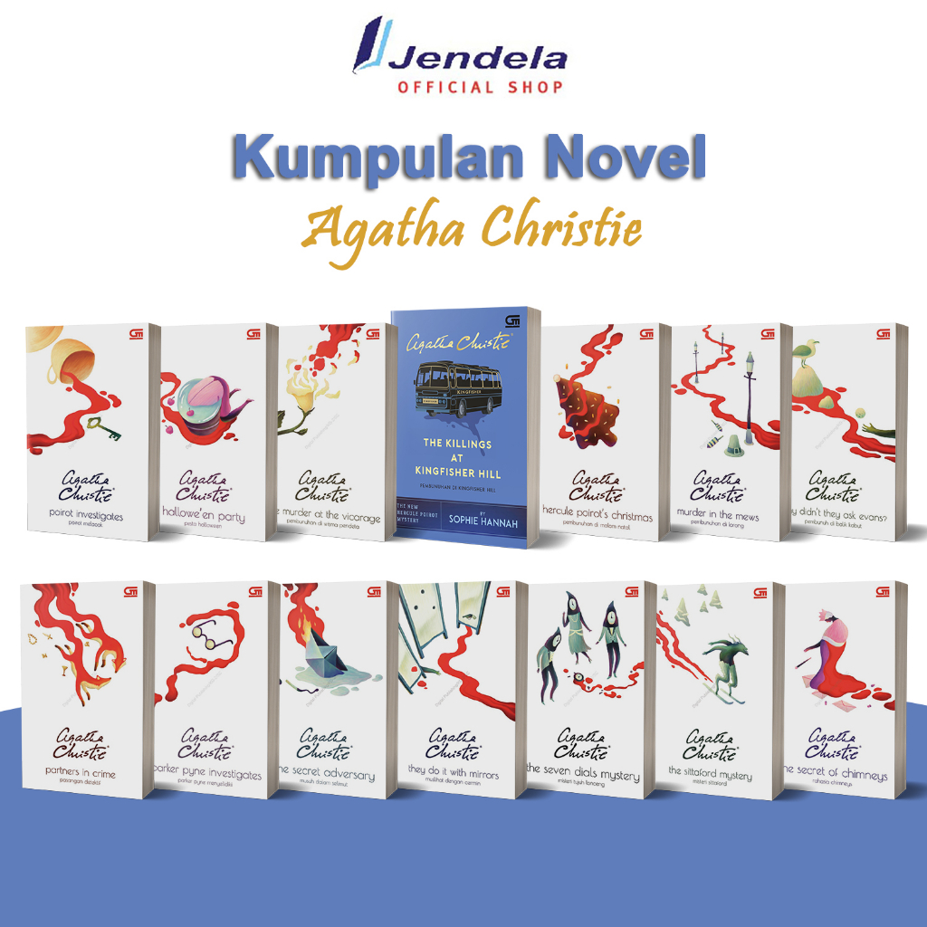 Jual Buku Novel Agatha Christie Koleksi Lengkap (Original) | Shopee Indonesia