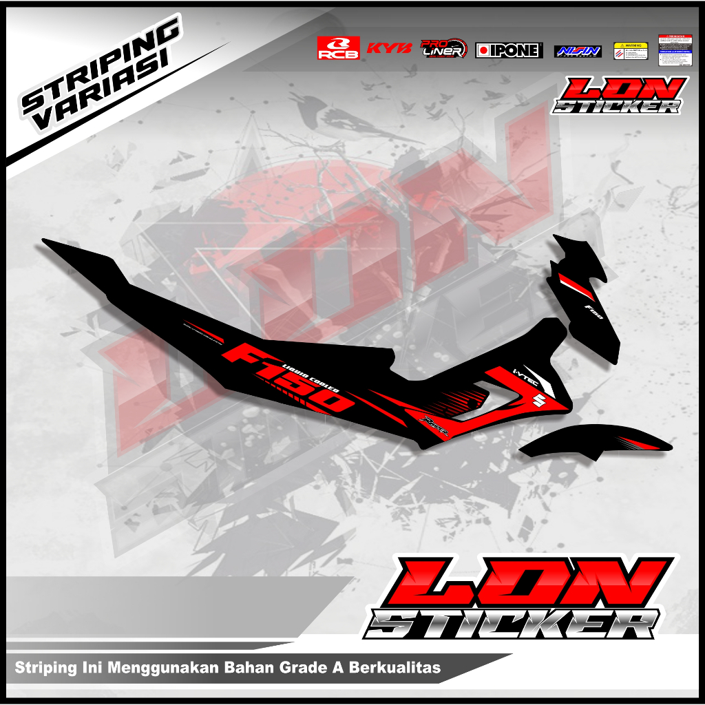 Jual Stiker Motor Striping Satria Fu (TYPE S) | Shopee Indonesia