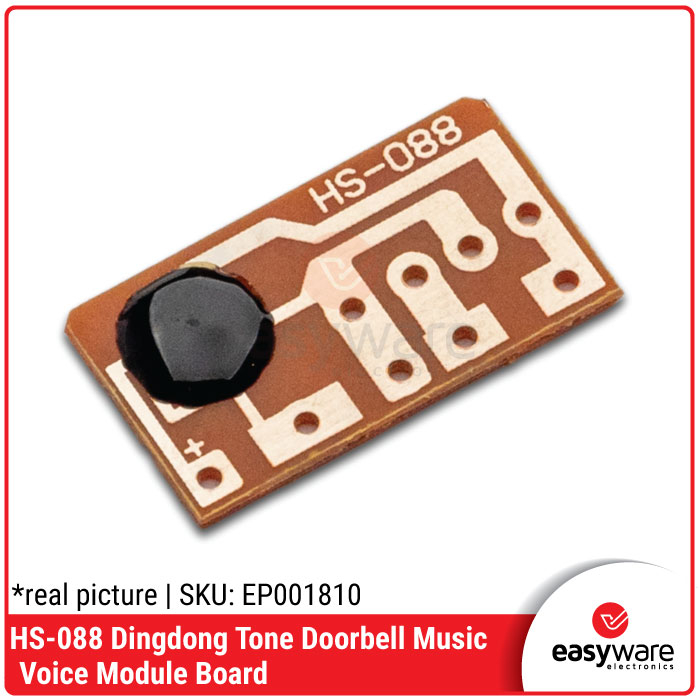 Jual HS-088 Dingdong Tone Doorbell Music Voice Module Board IC Suara Chip | Shopee Indonesia