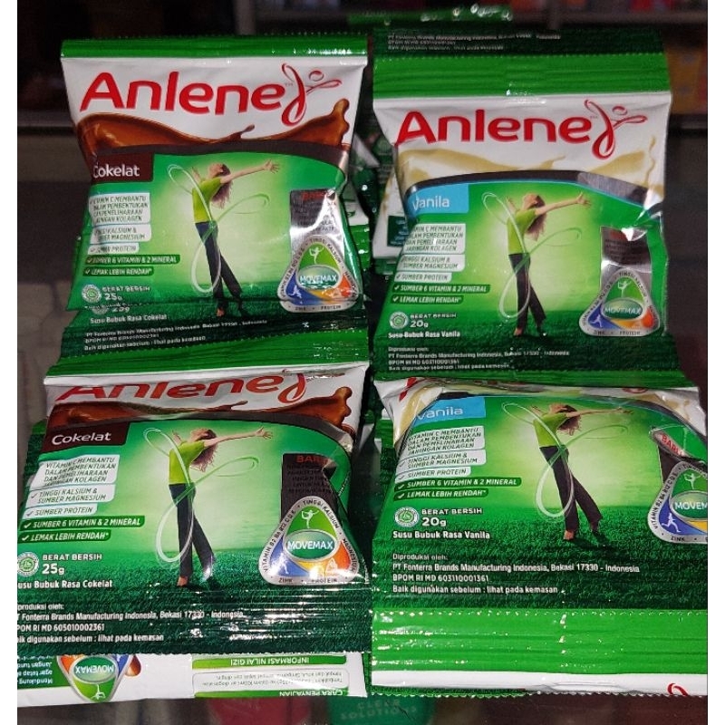 Jual Anlene susu bubuk sachet movemax | Shopee Indonesia