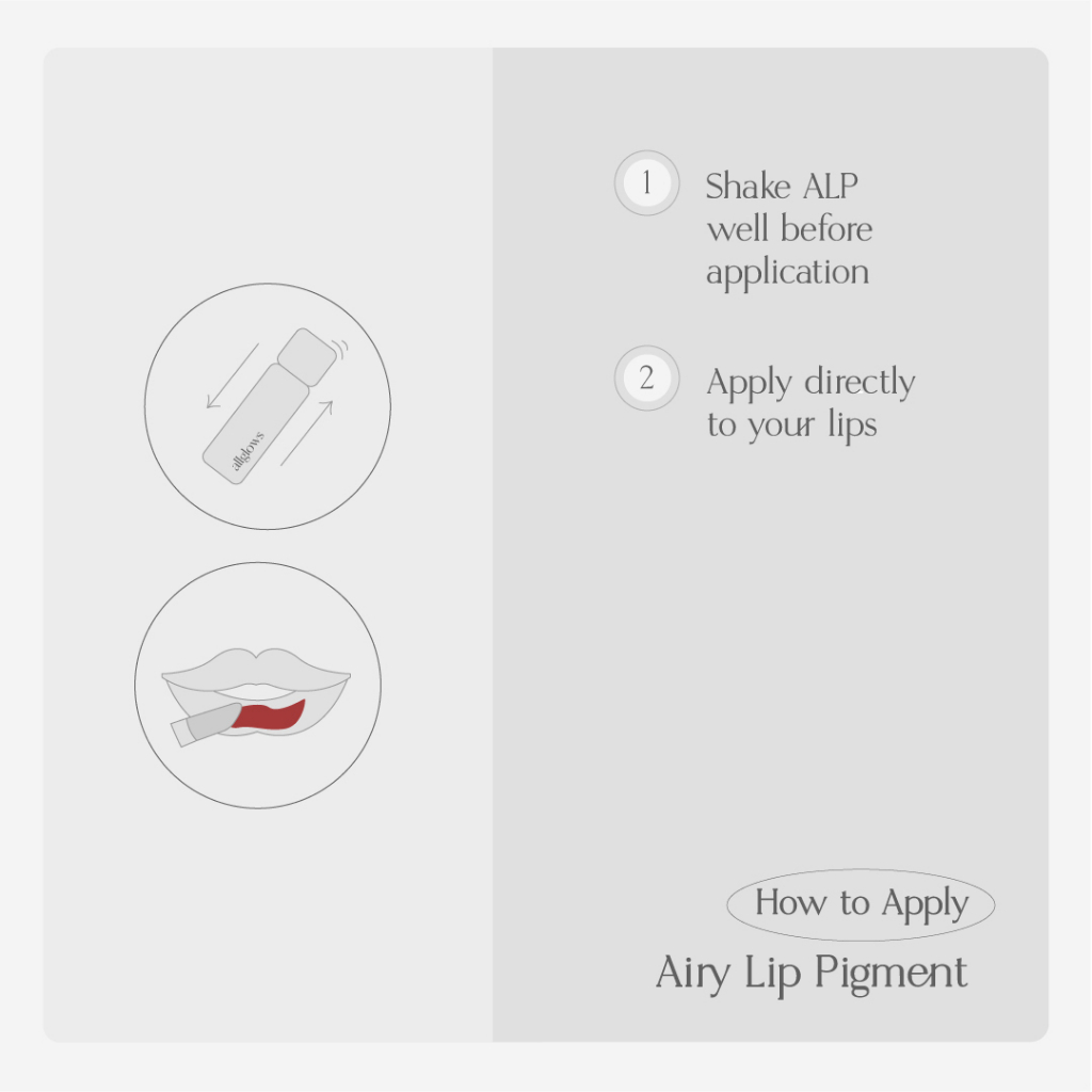 Jual Allglows - Airy Lip Pigment (ALP, Velvet Finish Liquid Lipstick ...